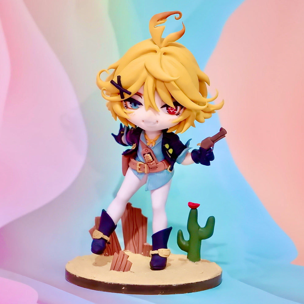 Dokibird Bounty Hunter VTuber Fan-made Chibi Figure – The Littlest ...